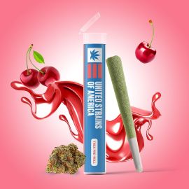 Cherry Zkittlez Pre-roll 1.5G | United Strains of America