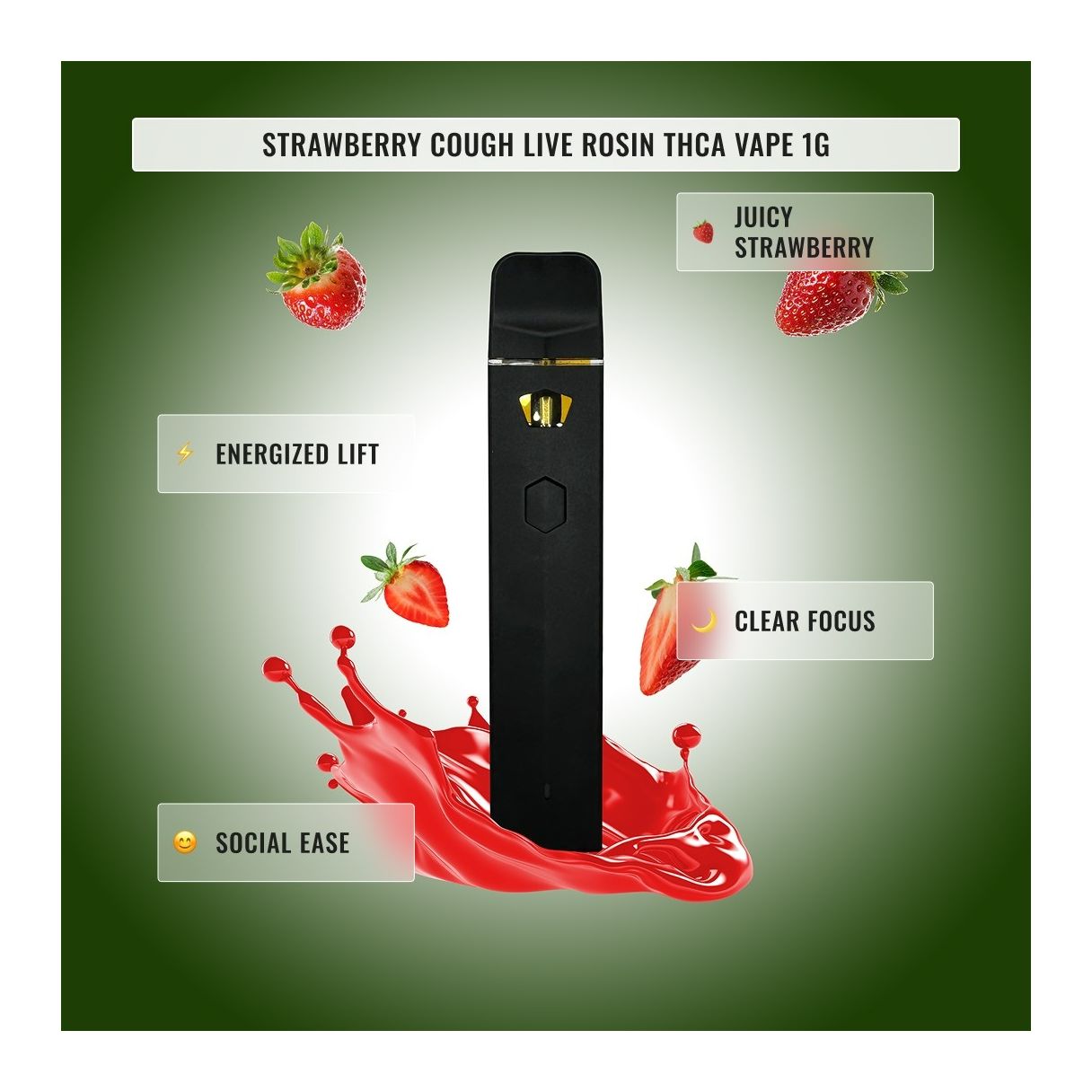 Sativa Live Rosin THCa Vape Bundle
